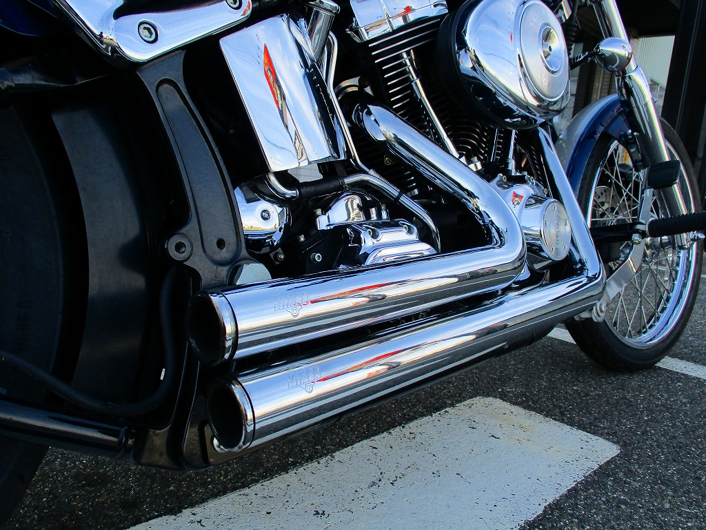 FXSTD ソフテイル デュース バンスマフラー装着 初売り価格！ ｜ Rignise(リグニス)